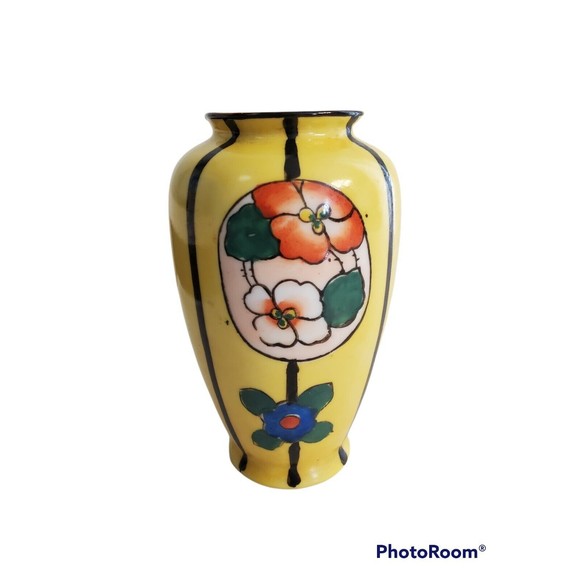 Accents | Vintage Made In Japan Tashiro Ta Lusterware Floral Vase ...